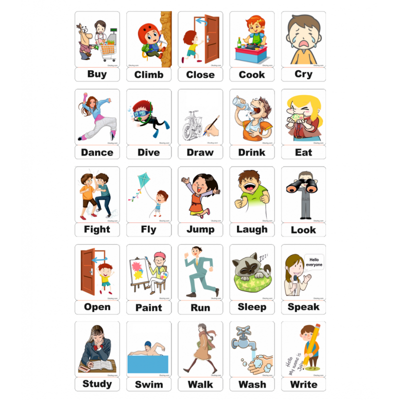 Action Words Eylemler Manyetik ngilizce Kelime Kartlar action-words-eylemler-manyetik-ngilizce-kelime-kartlar